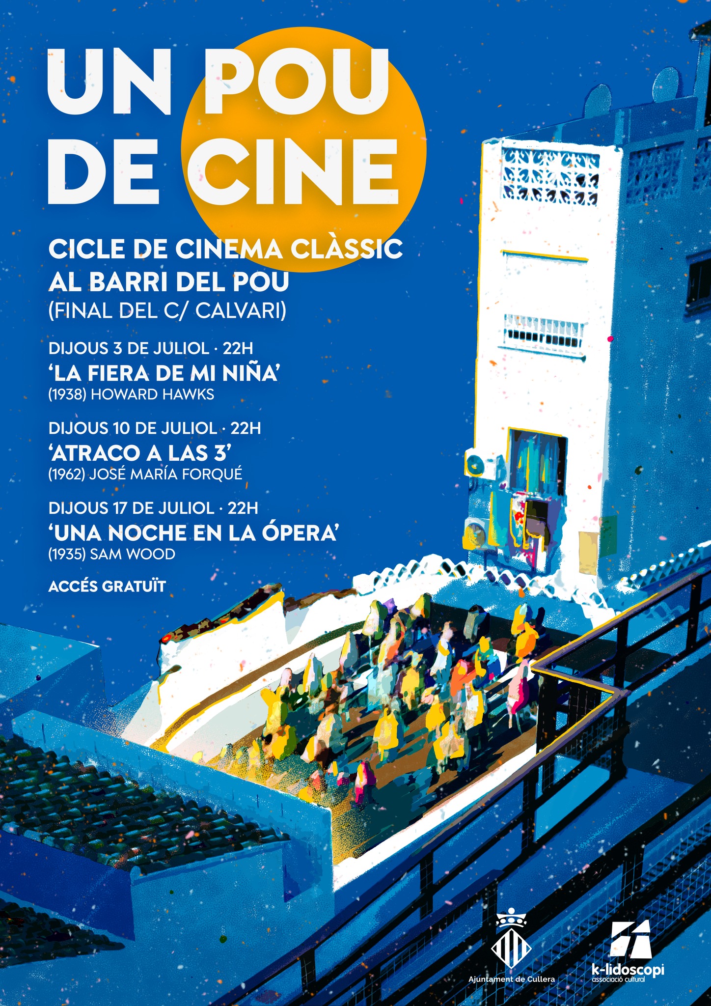 Ciclo de cine clásico en el barrio del Pou - Visit-Cullera